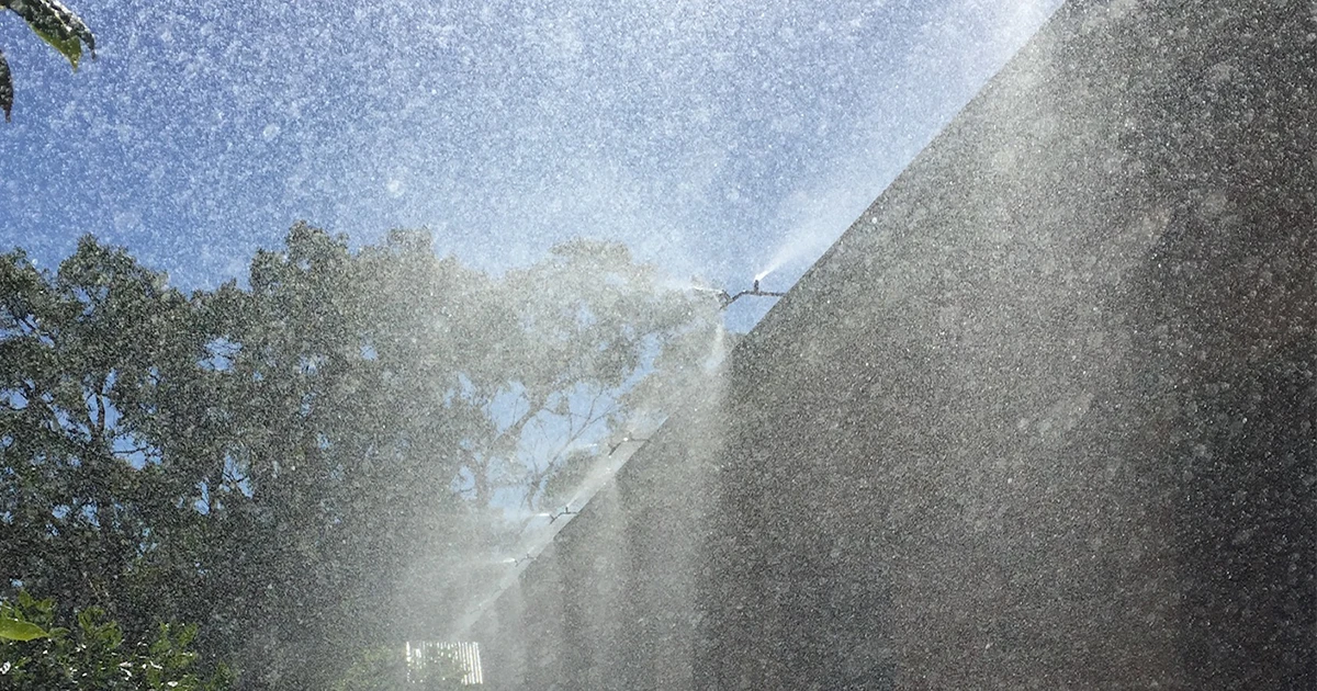 Bushfire Sprinklers by Great Ocean Plumbing